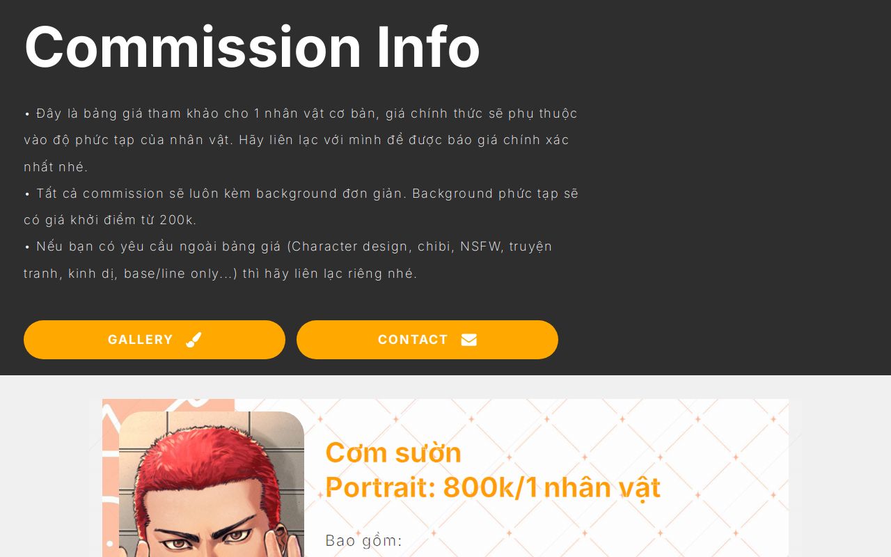 Nguyen Chen's commission